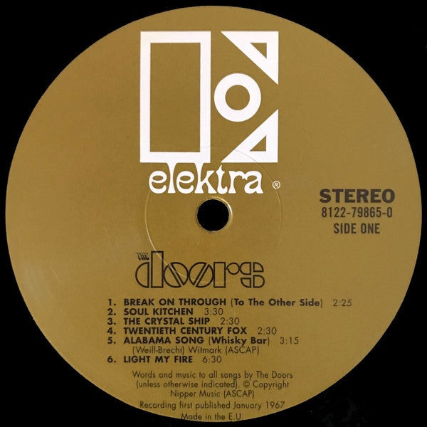 The Doors : The Doors LP, Album, RE, 180 (M / M) - Dig Vinyl