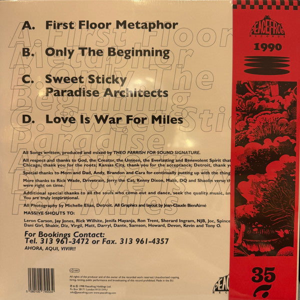 Theo Parrish : First Floor (Part 1) 2x12", Album, RE, Smo (M / M) - Dig ...
